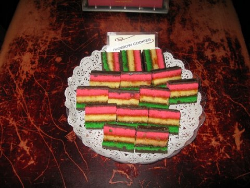 tri color cookies
